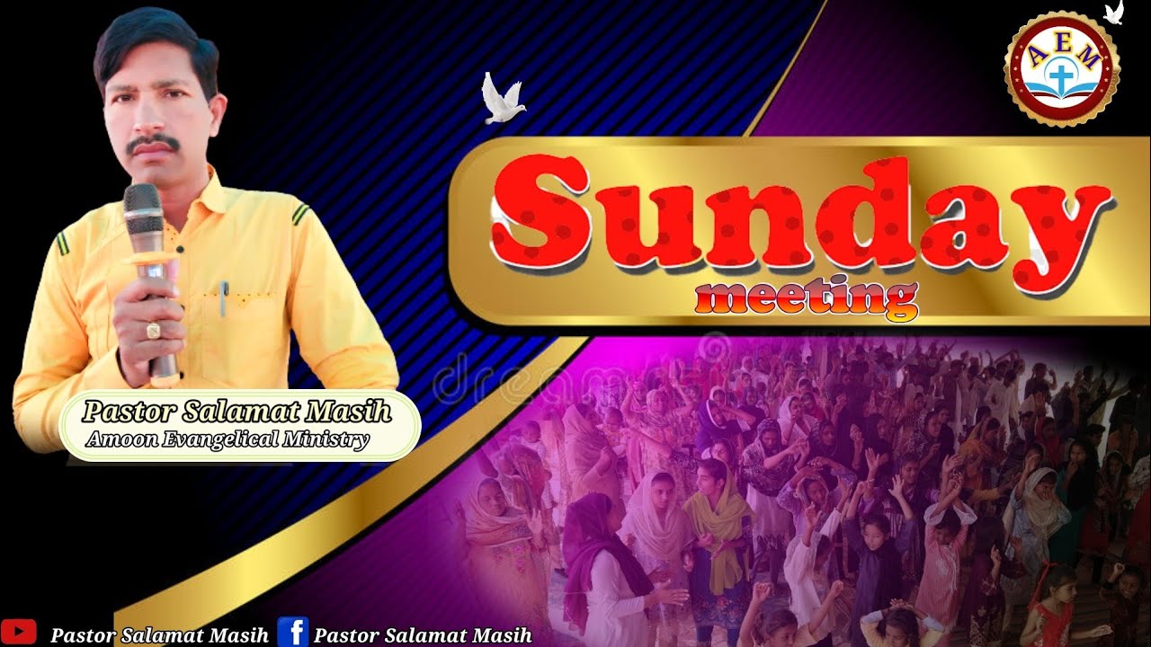 "Sunday morning meeting"Pastor Salamat #amoon evangelical ministry ...