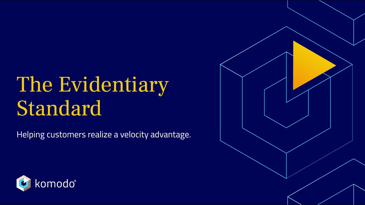 Komodo Health: Setting the Evidentiary Standard - YouTube