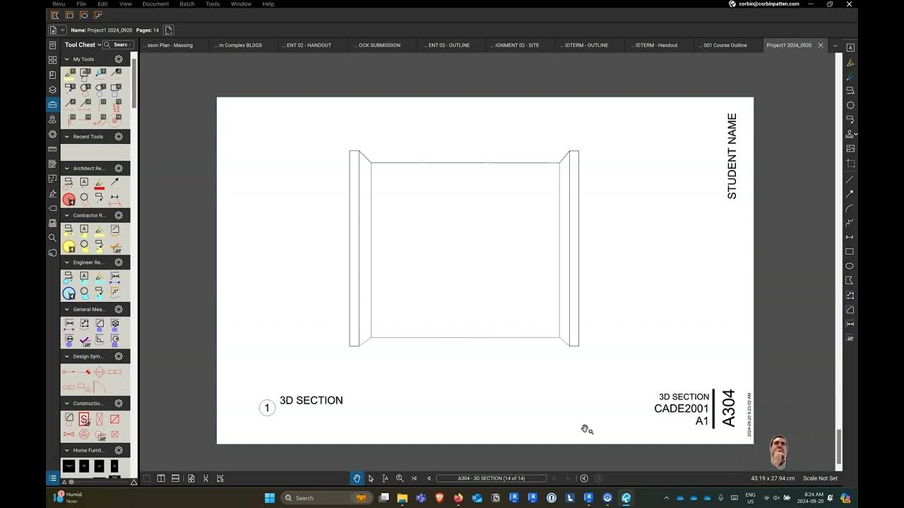 Revit Create a Template File (24F GBC CADE2001 - Week 3 Class Recording) - YouTube
