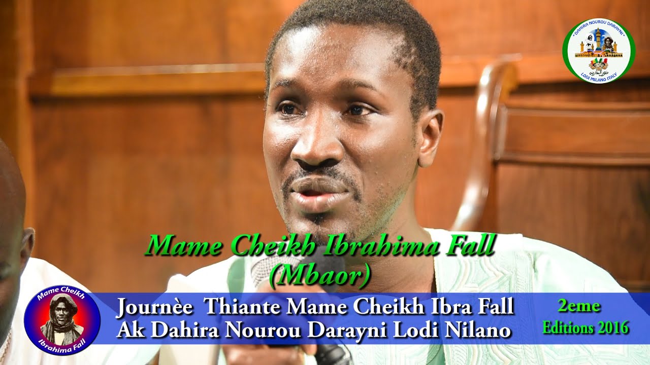 Cheikh Ibrahima Fall (Mbaor) - YouTube