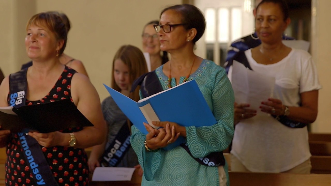 Community cohesion: Singing group in South Bermondsey Big Local - YouTube