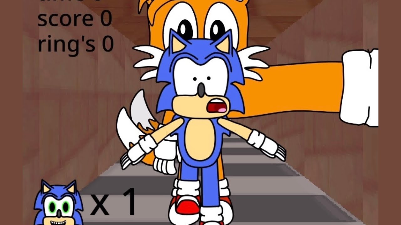 Big TAILS Apparition Defeats SONIC Animation - YouTube