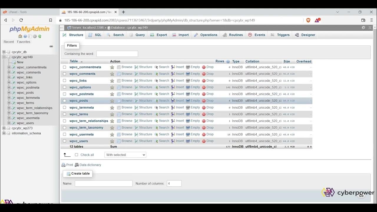 How to Delete row from MySQL Database in cPanel - Voxfor - YouTube