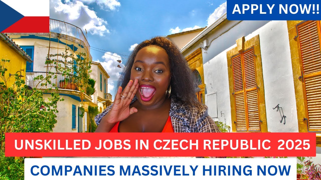 FREE CZECH REPUBLIC WORK VISA 2025| NO IELTS |175,000 JOBS AVAILABLE ...