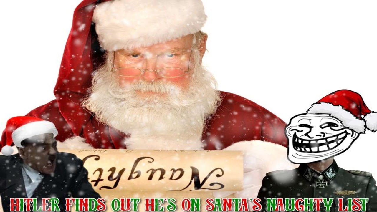 Hitler finds out he's on Santa's naughty list - YouTube