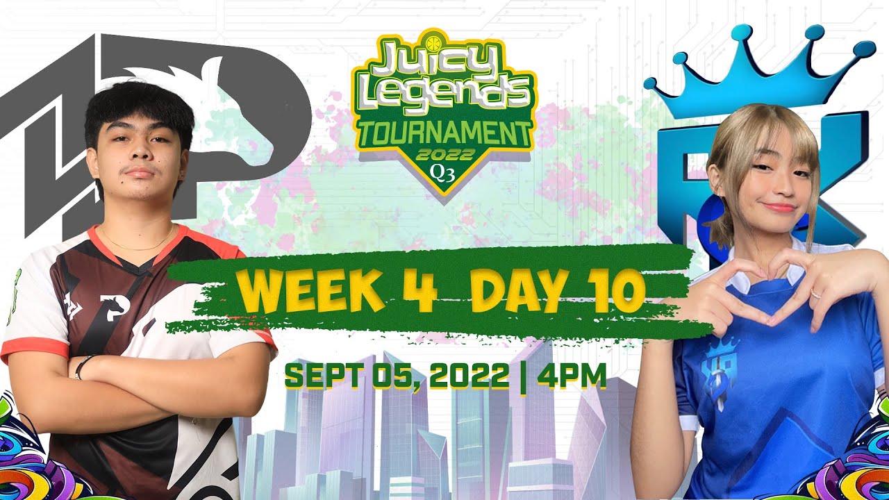Juicy Legends Tournament 2022 Q3: Group Stage - Week 4 Day 10 - YouTube