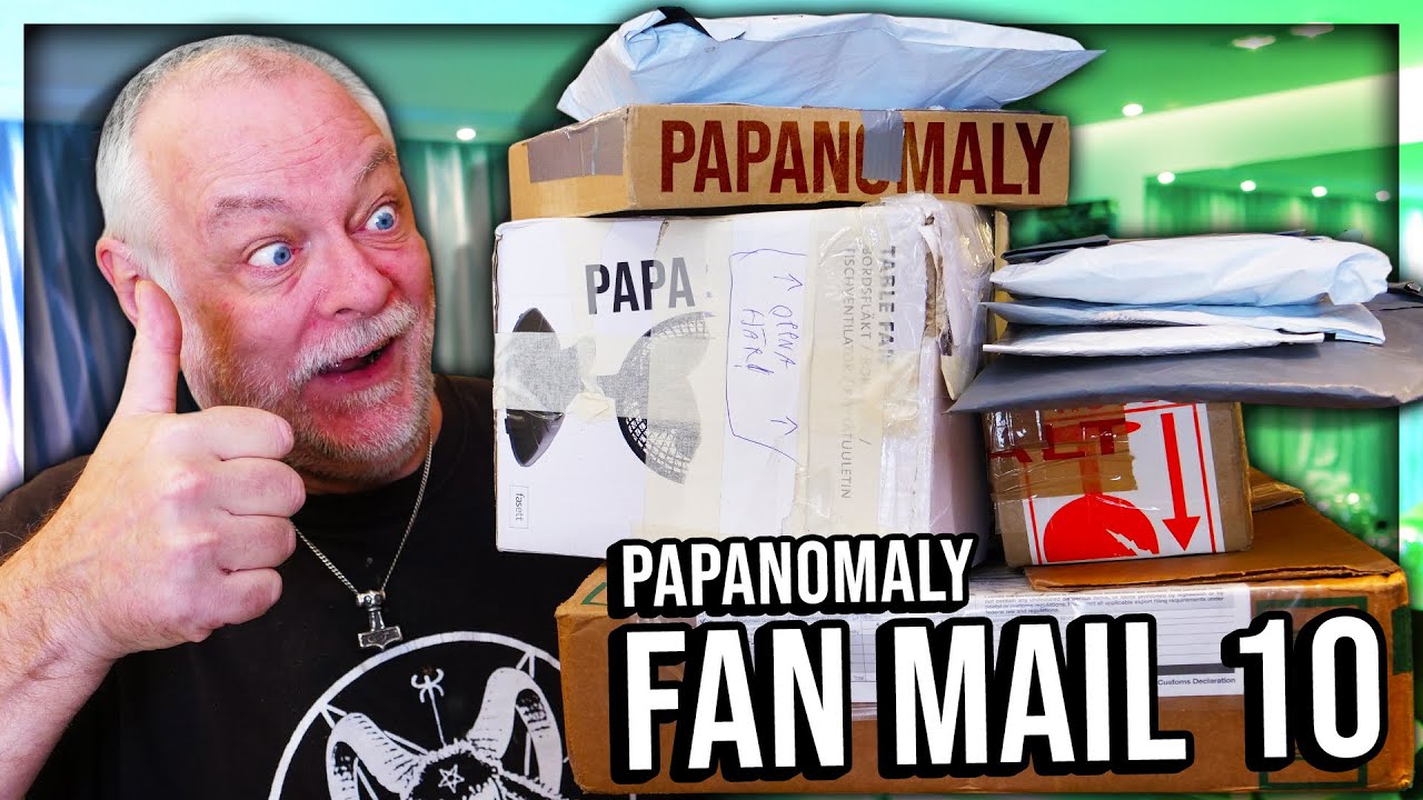 PAPANOMALY OPENING FAN MAIL X - YouTube