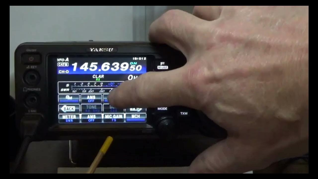 FT991A Accessing C4FM Wires X Node - Programming Memory Channel and ...