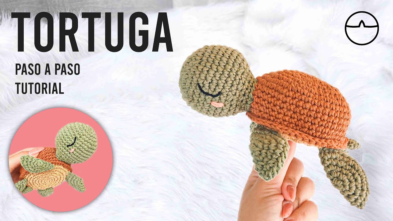 TORTUGA // amigurumi a Crochet - PASO A PASO desde 0 ((tutorial)) - YouTube