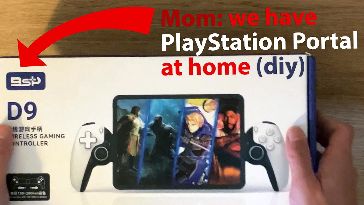 BSP-D9 Mobile Phone Game Controller Bluetooth Wireless - Unboxing ...