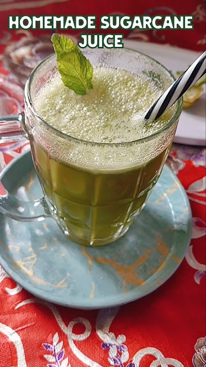 😍Homemade Ganne ka juice!!!! Without any ganna. Hai na kamal?? 😋#gannekajuice #gannekaras # ...