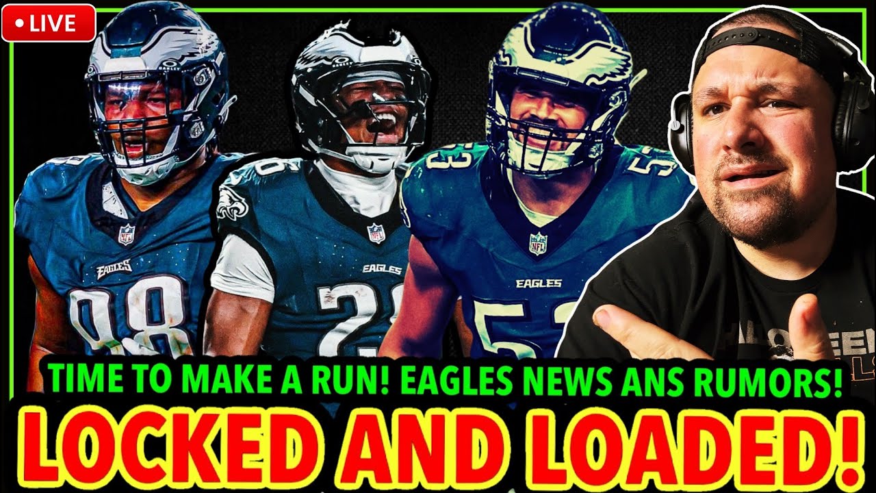 *LIVE* EAGLES ALL IN AND READY! TOP DEFENSE! EXPLOSIVE OFFENSE! EAGLES NEWS & RUMORS! LETS GO ...