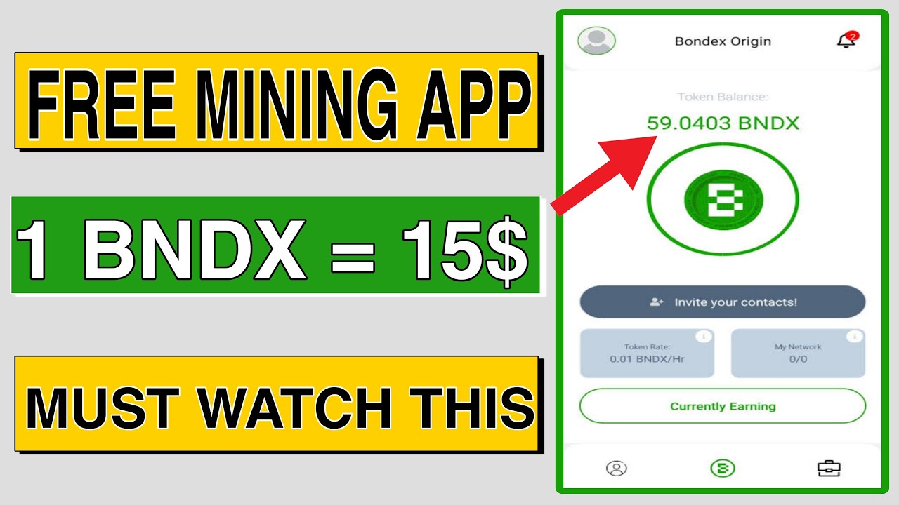 Bondex Origin New Mining App | How To Earn Money From Bondex Origin ...