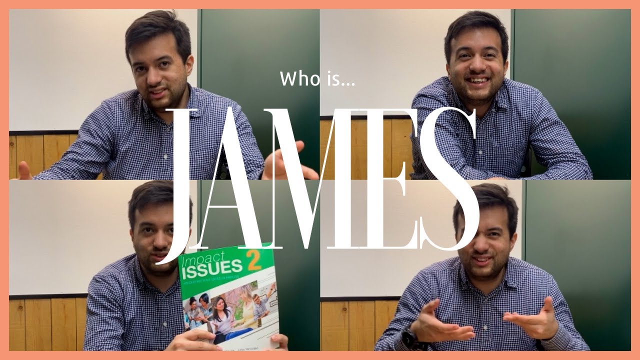 英会話講師インタビュー with James先生｜英会話スクール イングリッシュビレッジ - YouTube