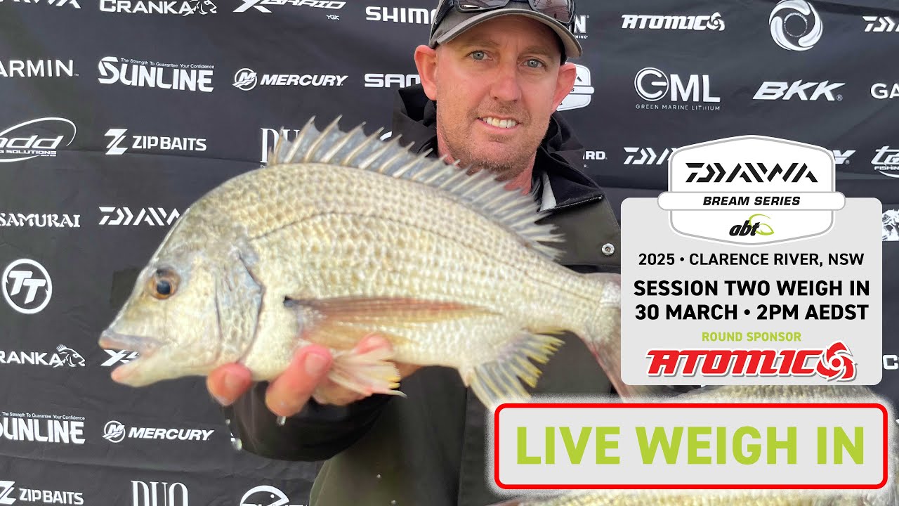 2025 Daiwa BREAM Series | Atomic Clarence River Session TWO LIVE Weigh ...