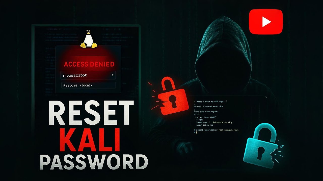 How to Bypass or Reset of Kali Linux Password | Step By Step Guide ...