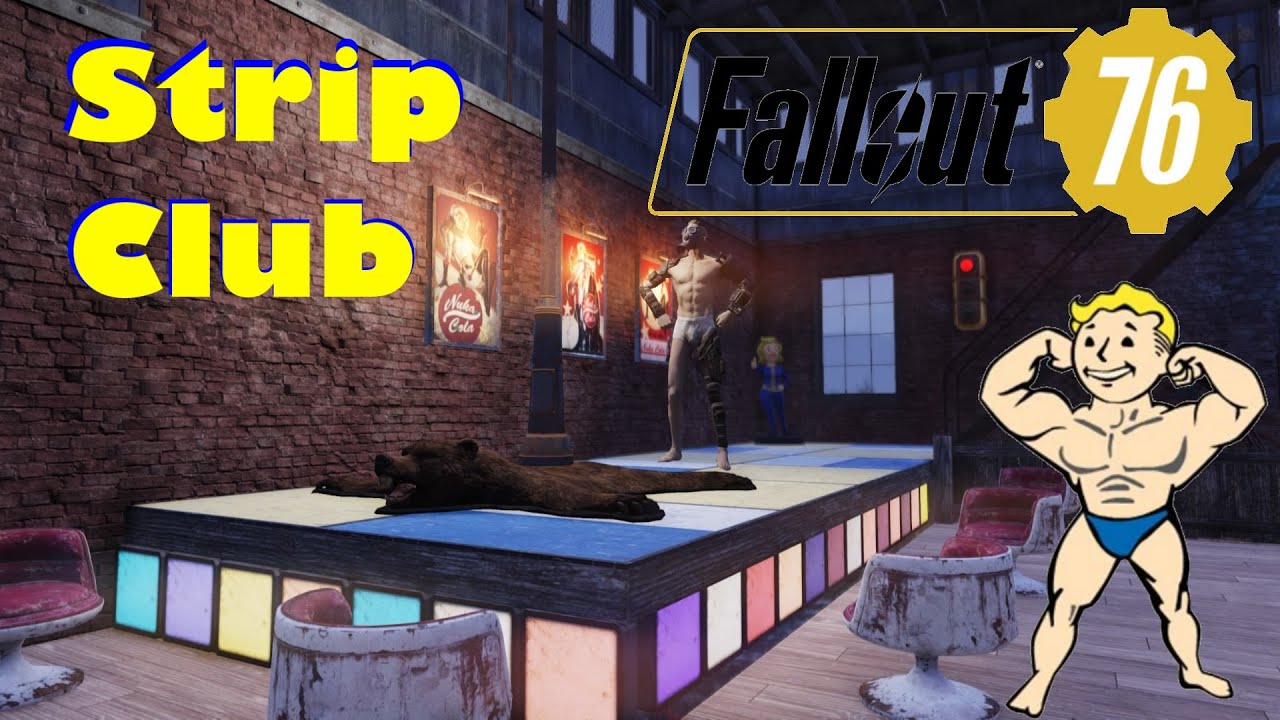 Fallout 76 - Strip Club Tour - YouTube