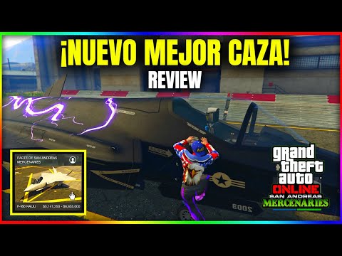 GTA5 Online NUEVO CAZA F-160 RAIJU  - ¿Vale la Pena? San Andreas Mercenaries DLC GTA5 Online