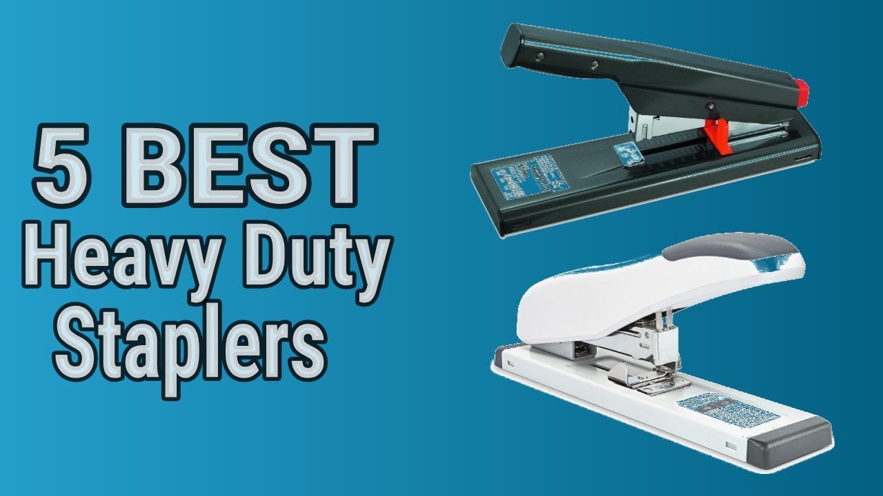 5 Best Heavy Duty Staplers(Update 2022) - YouTube