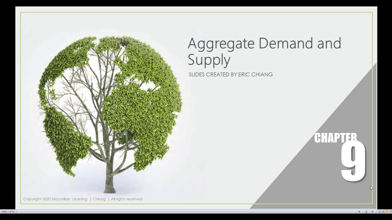 ECO 2013 Macroeconomics -- Chapter 9.01: Aggregate Supply and Demand ...