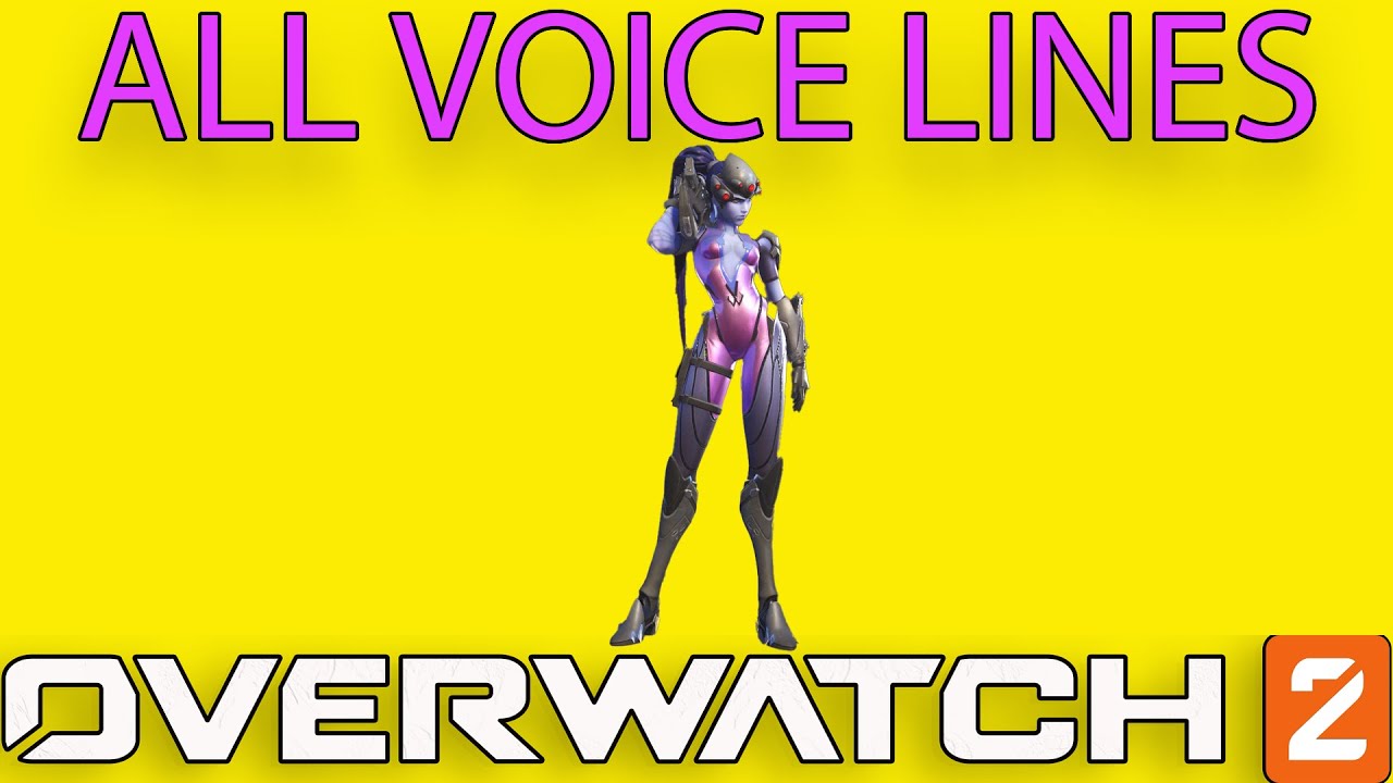 WIDOWMAKER ALL VOICE LINES | OVERWATCH 2 - YouTube