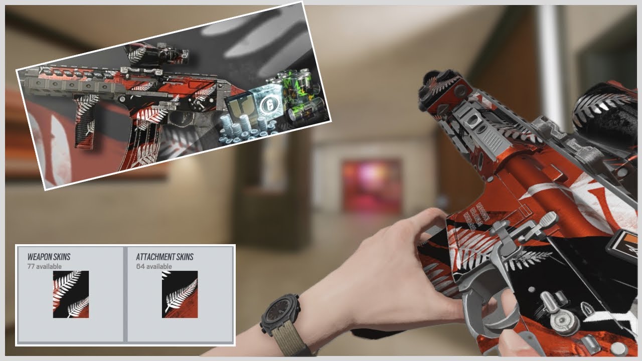 Y10S1 Fronds Of Silver Weapon Skin + Attachment Skin - YouTube