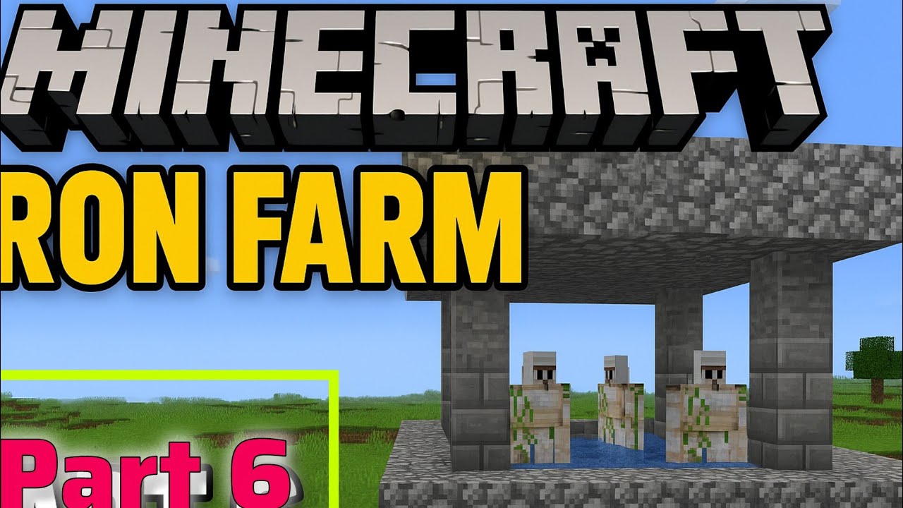 Minecraft Iron Farm Part 6 | Ultimate Iron Golem Farm Expansion ...