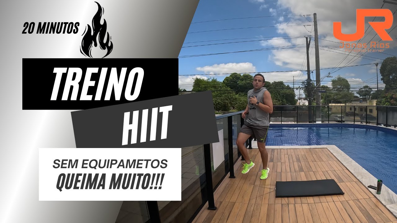 TREINO HIIT, 20 MINUTOS E MUITA QUEIMA DE CALORIAS!!! - YouTube