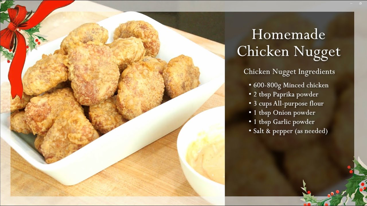 Homemade Chicken Nuggets loved by both adults and children - YouTube