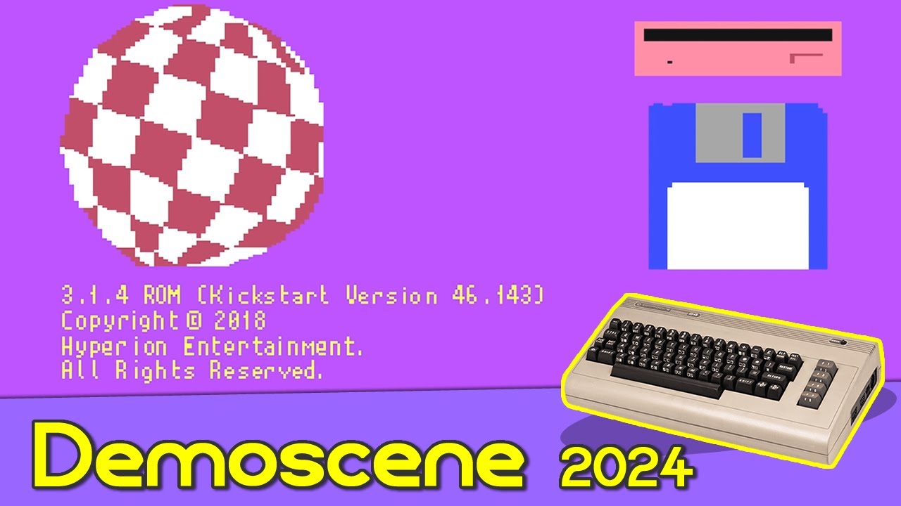 Commodore 64 Demoscene ⌨️ [Das Boot By Lethargy - 2024] - YouTube