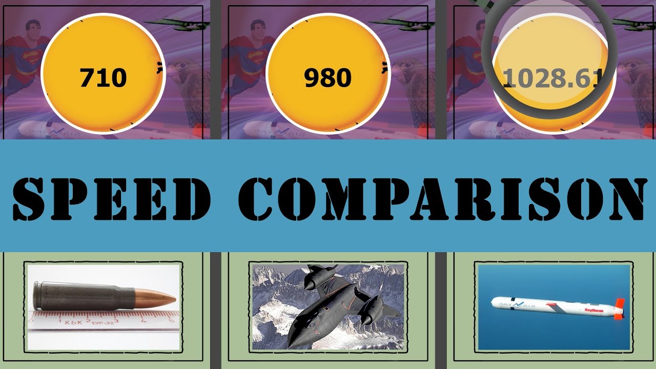 Speed Comparison: Maximum Speed - YouTube