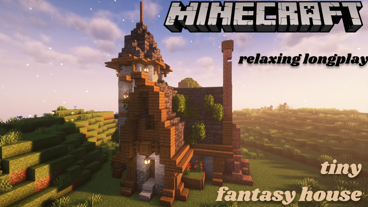tiny fantasy house | minecraft longplay - YouTube
