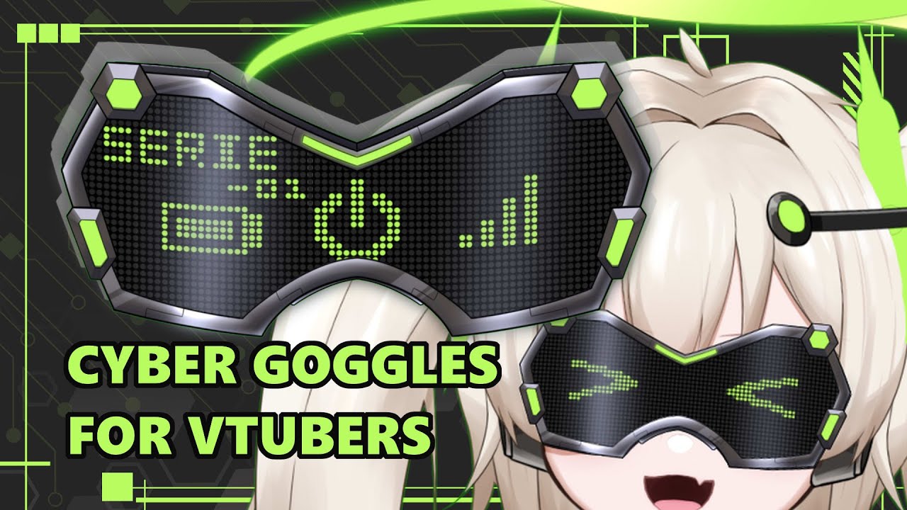 [Live2D Asset] Cyber Goggle - YouTube