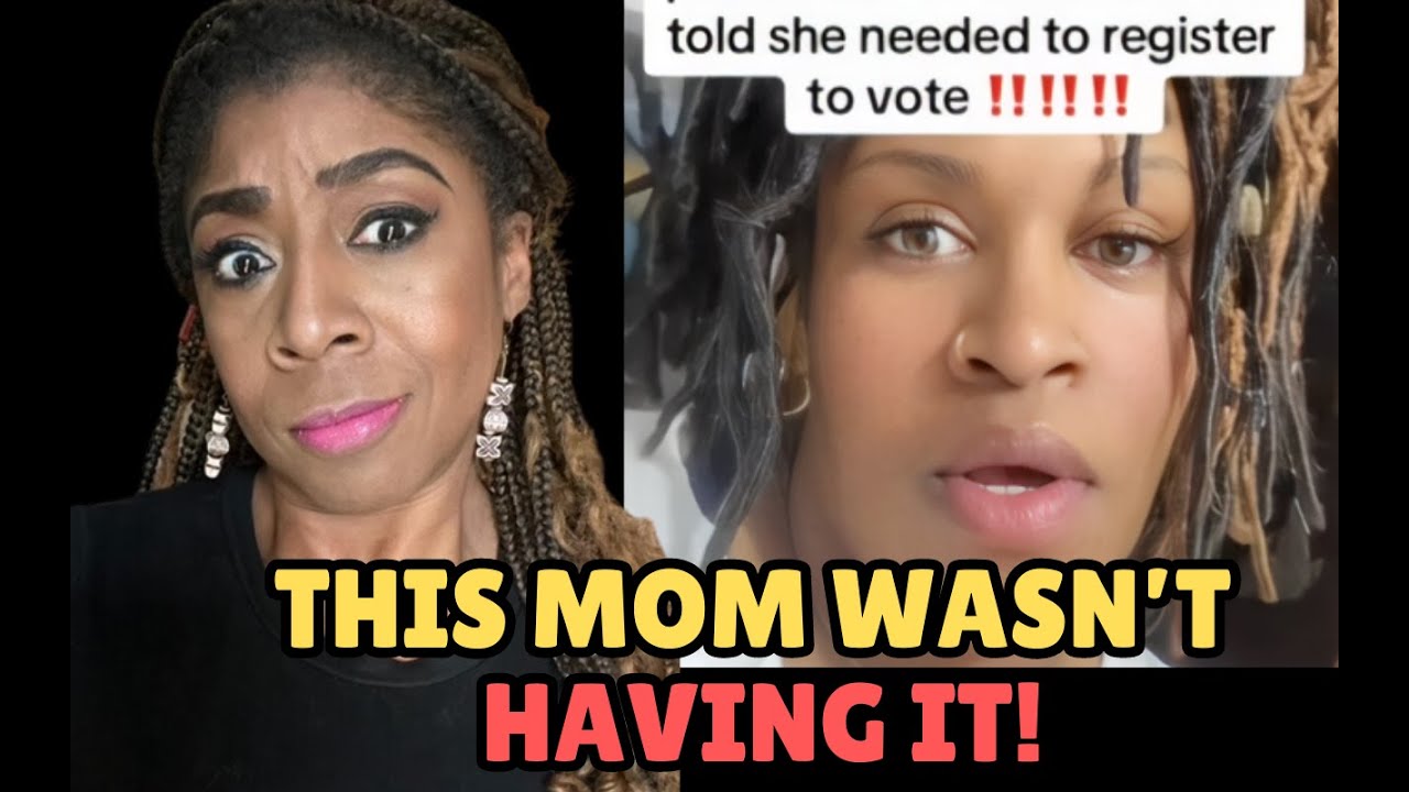 Pro Trump Black Mom Confronts School Election Worker Registering ...