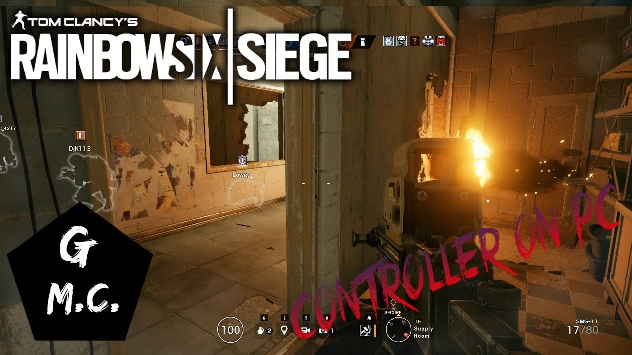CONTROLLER ON PC? // Rainbow Six Siege - YouTube