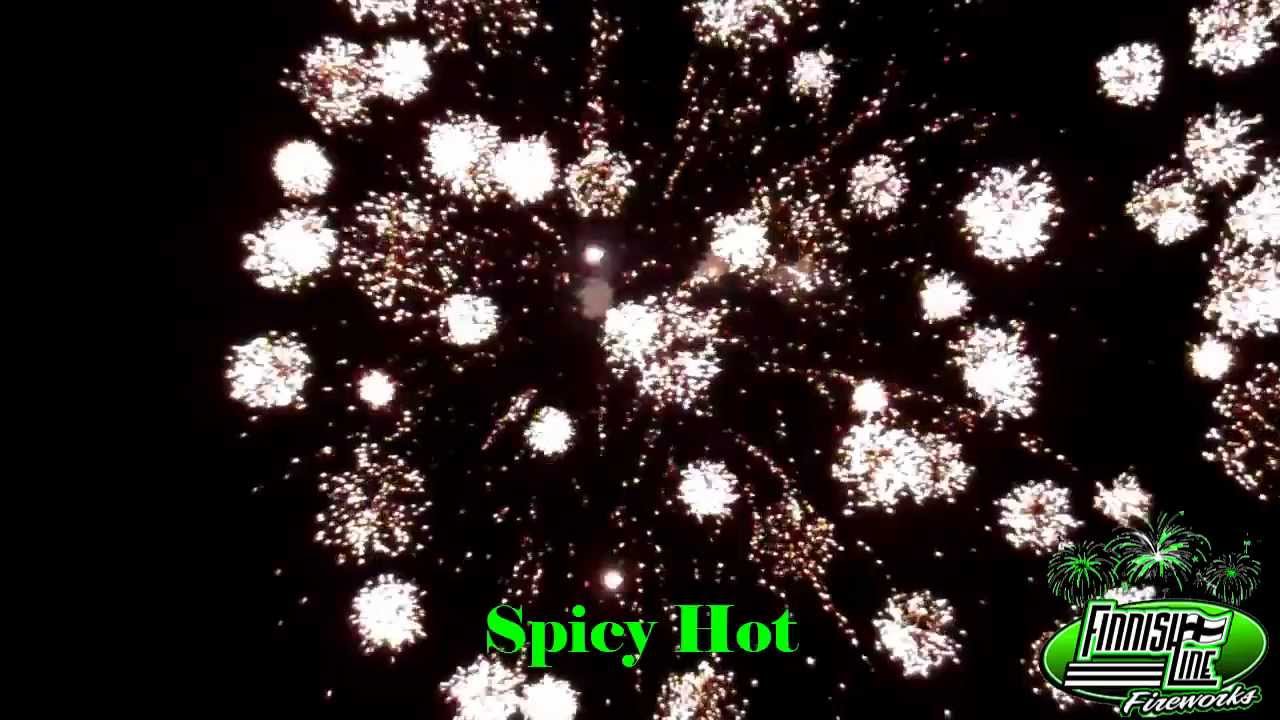 Spicy Hot-Firehawk Finnish Line Fireworks - YouTube