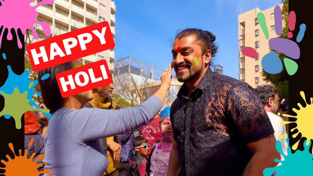 Celebrated Holi in Japan || Japan Me Manayi Holi #japan #nextstopthetop #mayureshmahajan #pcmc # ...