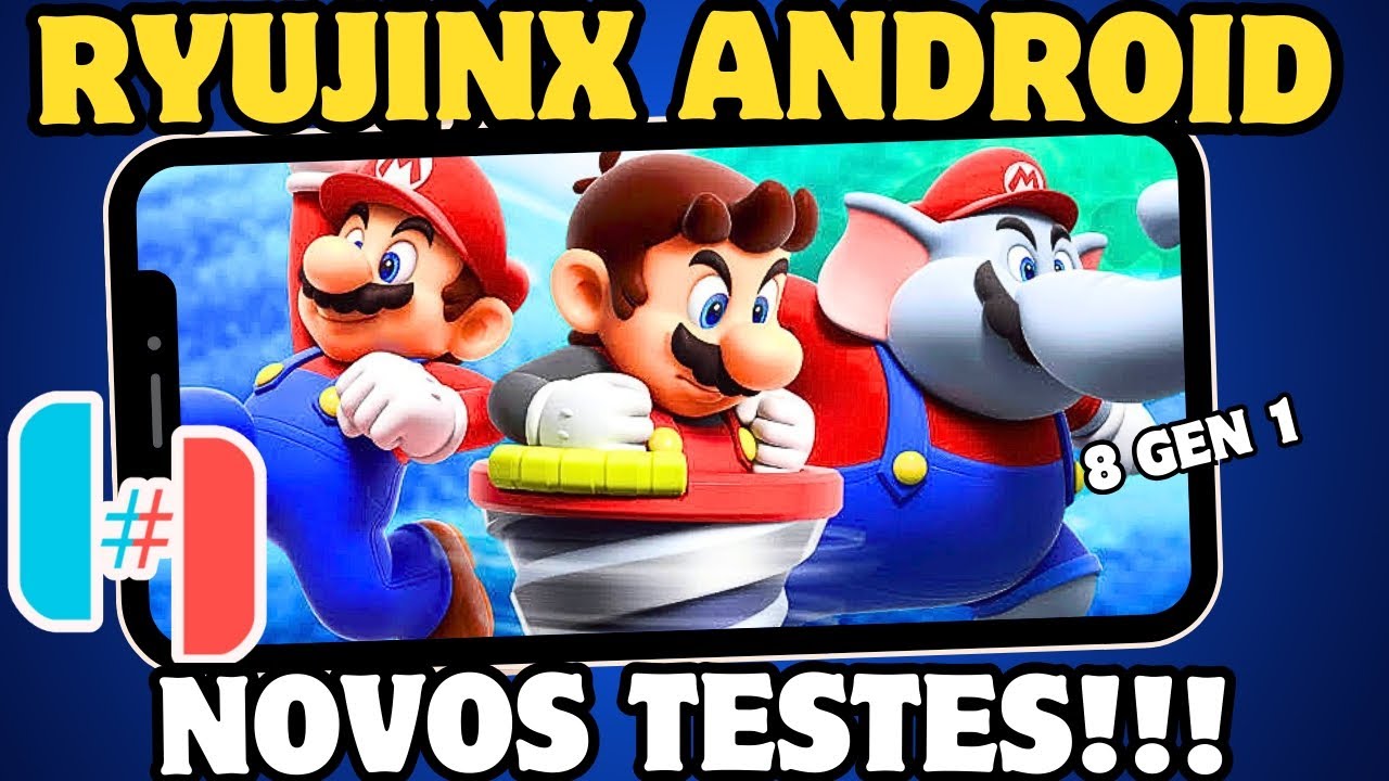 RYUJINX ANDROID | RODANDO NOVOS JOGOS JOGAVEIS NO EMULADOR! - YouTube