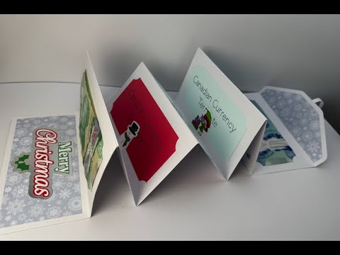 Money Accordion Fold Card