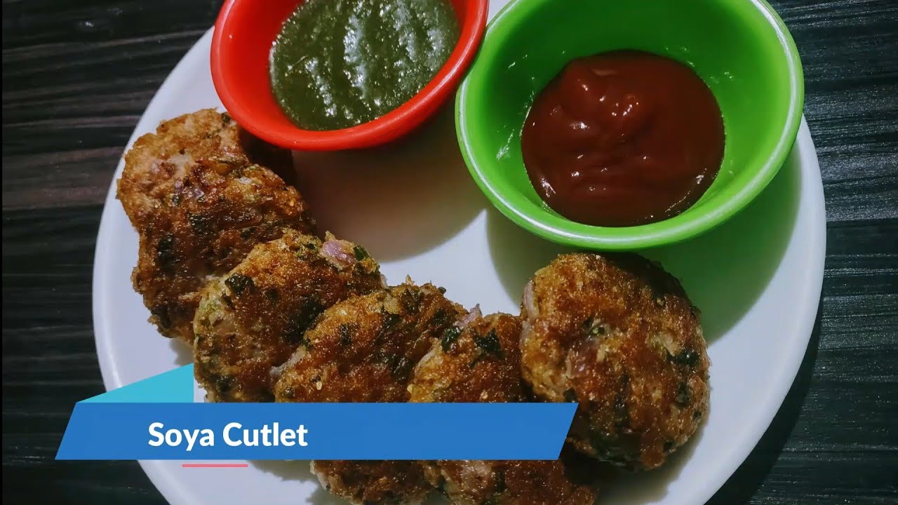 Soya Cutlet | Soya Chunks Cutlet Recipe | Starter Recipe | Healthy Soya ...