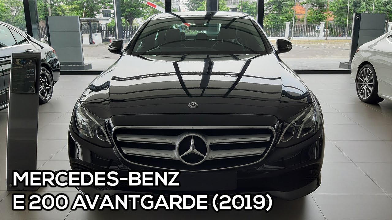 Mercedes-Benz E200 Avantgarde (2019) - Exterior and Interior - YouTube
