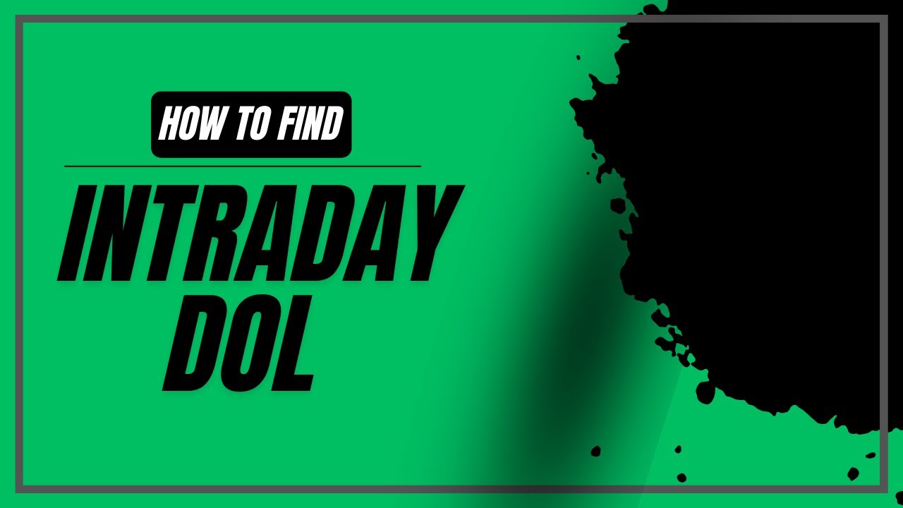 How to identify DOL (Draw on Liquidity) - YouTube