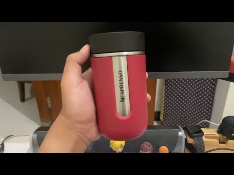 Nespresso - Nomad Travel Mug Small, Raspberry - YouTube