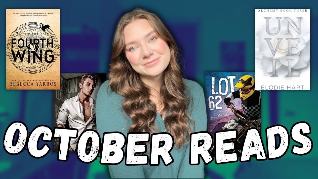 October Wrap Up 💙 // my best reading month of the year yall !!! - YouTube