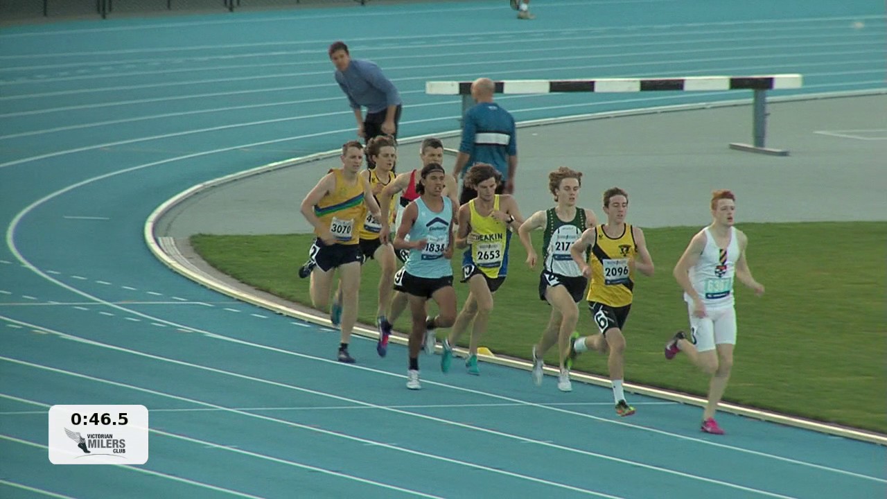 VMC 16.03.2017. Men 800m E Race - YouTube
