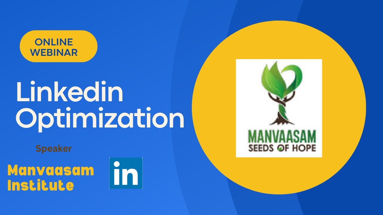 LinkedIn Optimization Webinar - YouTube