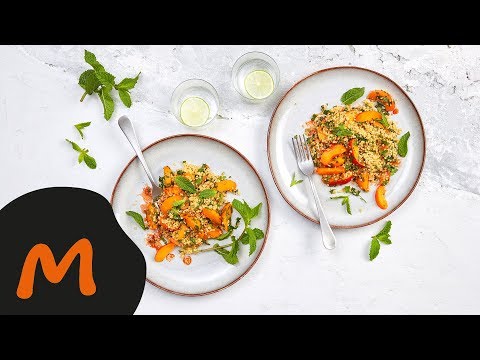 Aprikosen-Kräuter-Salat mit Bulgur – Migusto Rezept