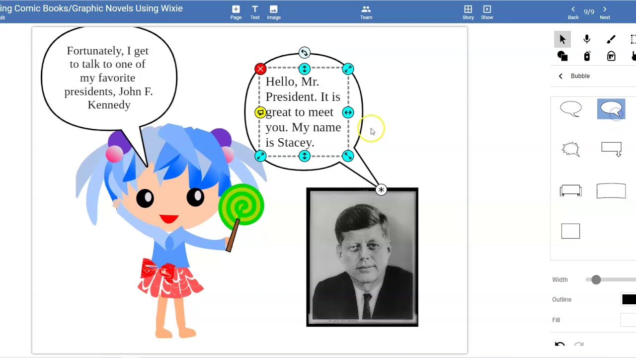 Wixie Starter Comic Books Graphic Novels - YouTube