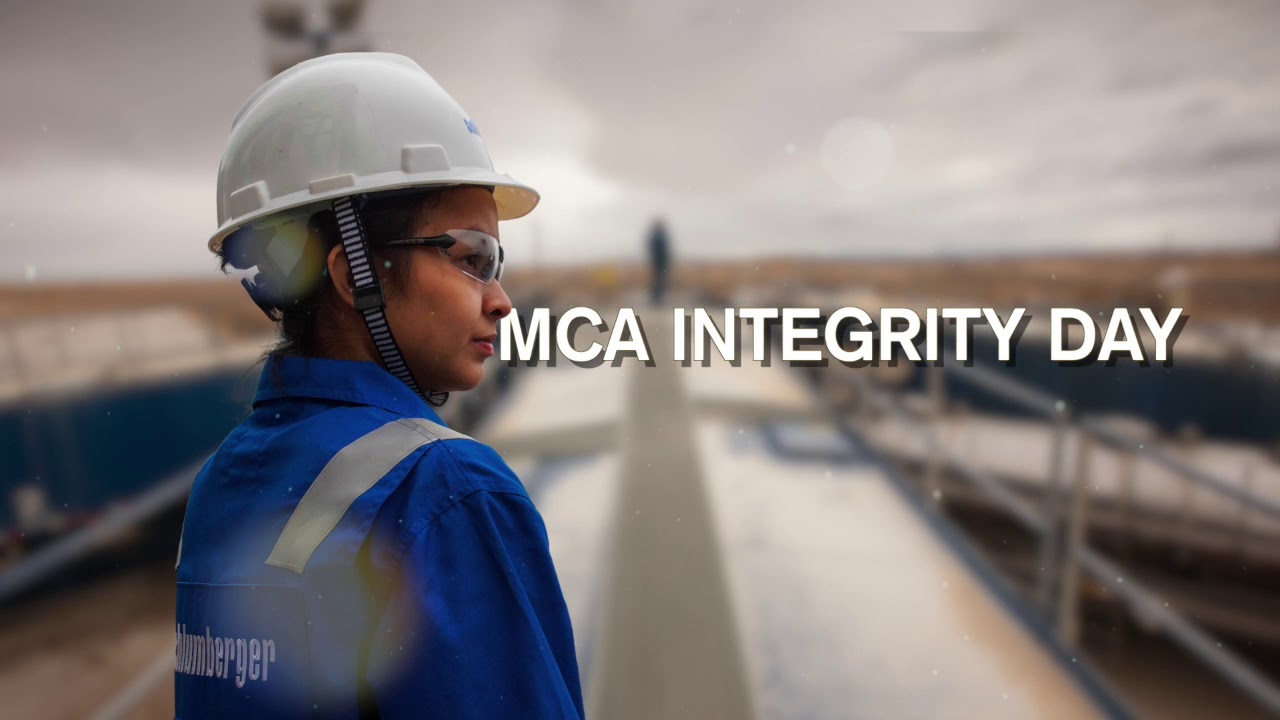 Schlumberger Invitación al MCA integrity day - YouTube
