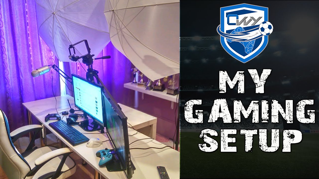 MY GAMING STUDIO SETUP -Tv / Controllers / Consoles / Gameplay Capture ...